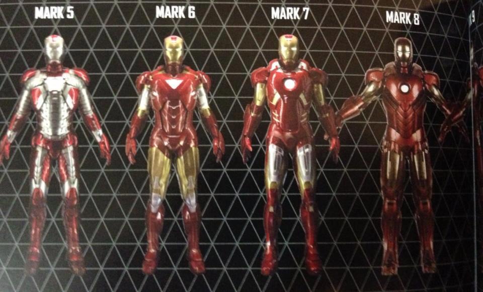 Iron Man 3 Voici Enfin Les 42 Armures Construites Par Tony Stark Iron Man 3 Voici Enfin Les 42 Armures Construites Par Tony Stark