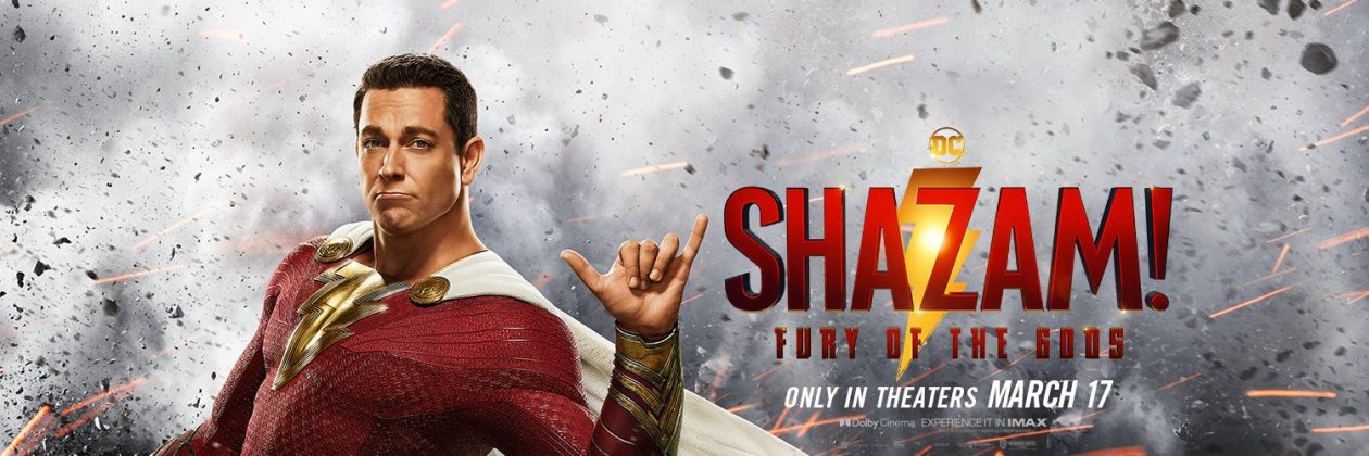 Shazam – La Rage des Dieux : Le premier poster du film ! | Les Toiles Héroïques